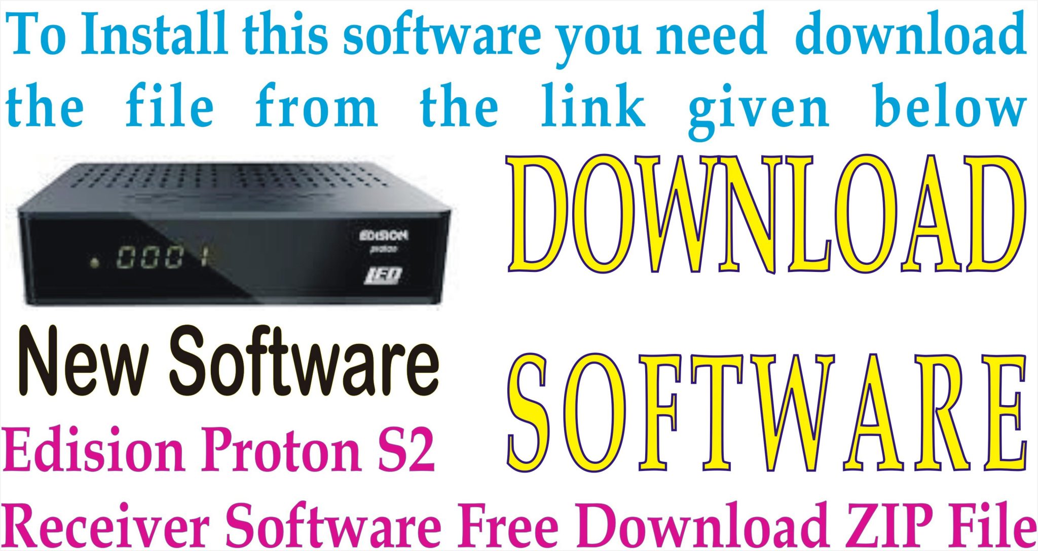 Edision Proton S2 Receiver Software Download | iTechnHealth.com