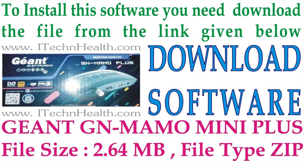 GEANT GN-MAMO MINI PLUS Software Download - iTechnHealth.com